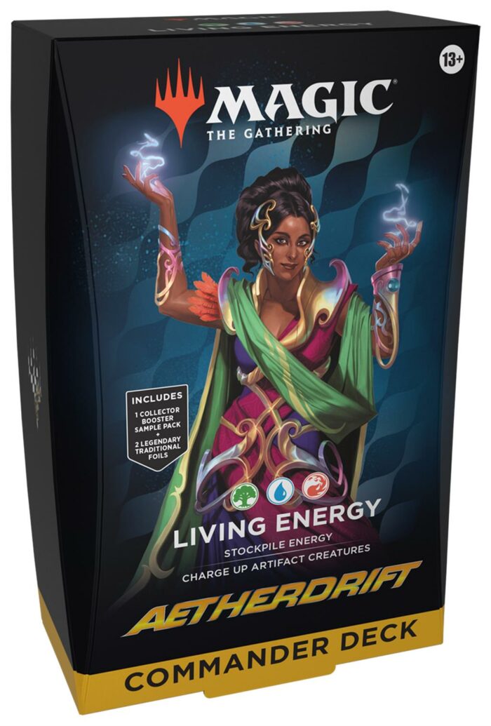 Hive Games - Aetherdrift Commander Deck - Living Energy - EN